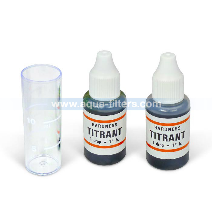 Тест обща твърдост - 2 бутилки | aqua-filters.com